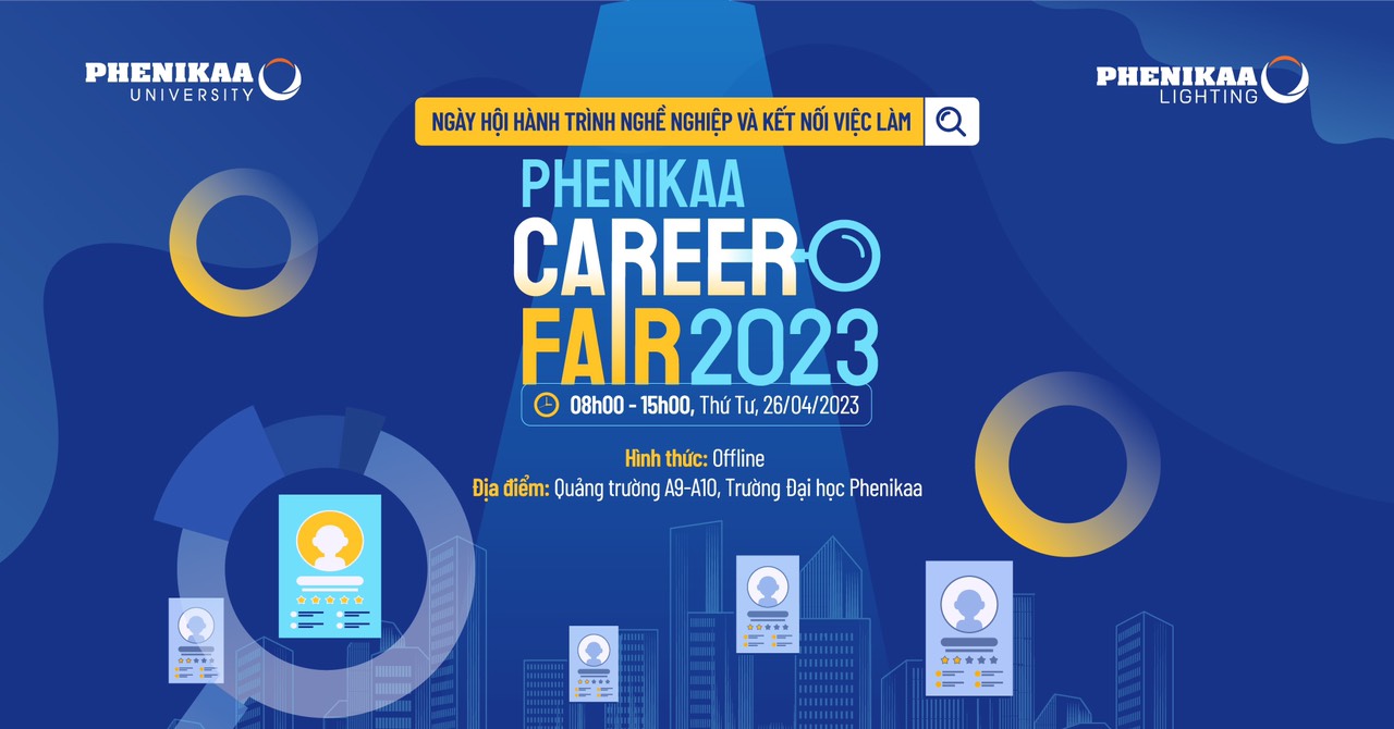 Phenikaa Lighting đồng hành sự kiện Phenikaa Career Fair 2023 - Ngày hội hành trình nghề nghiệp ...
